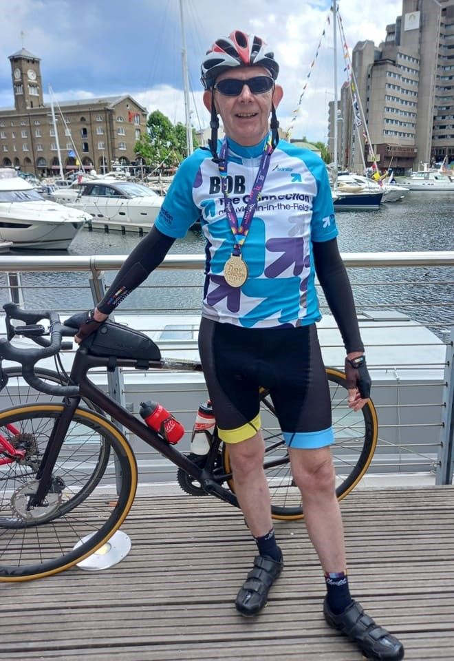 Bob's Bike Ride Fundraising for The Connection