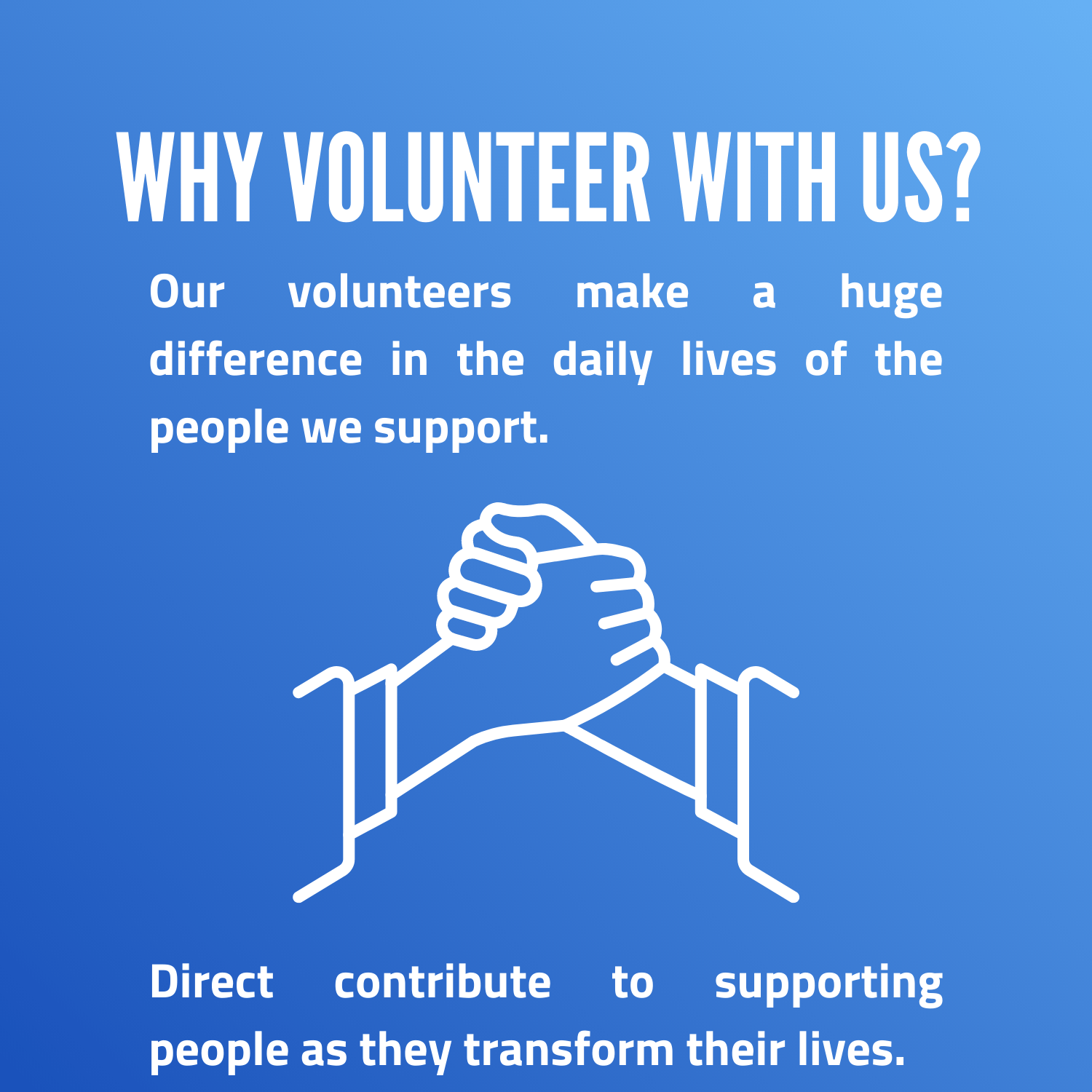 Why Volunteer with us - The Connection at St Martin's